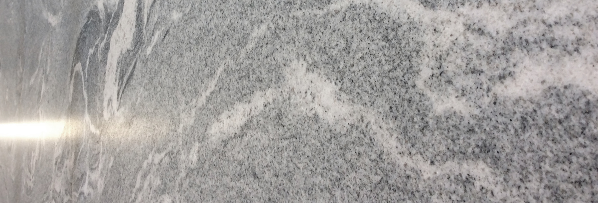 Viscont white granite in gray - Slabs and block avalaible | Ferrari Graniti